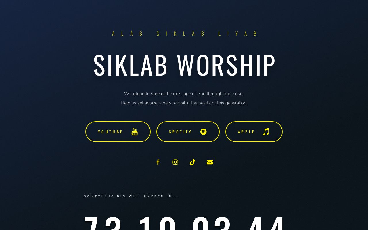 Siklab Worship - Official Website